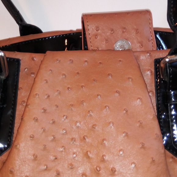 Cato | Bags | Cato Womens Faux Ostrich Embossed Tote Handbag | Poshmark